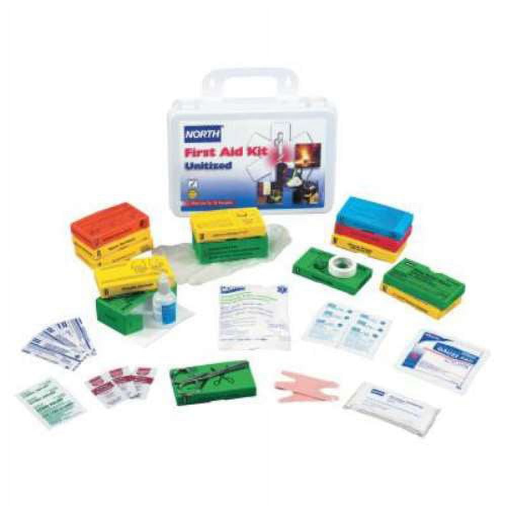 Unitized First-Aid Kits Personal Protection Metal 32 Person - Walmart.com
