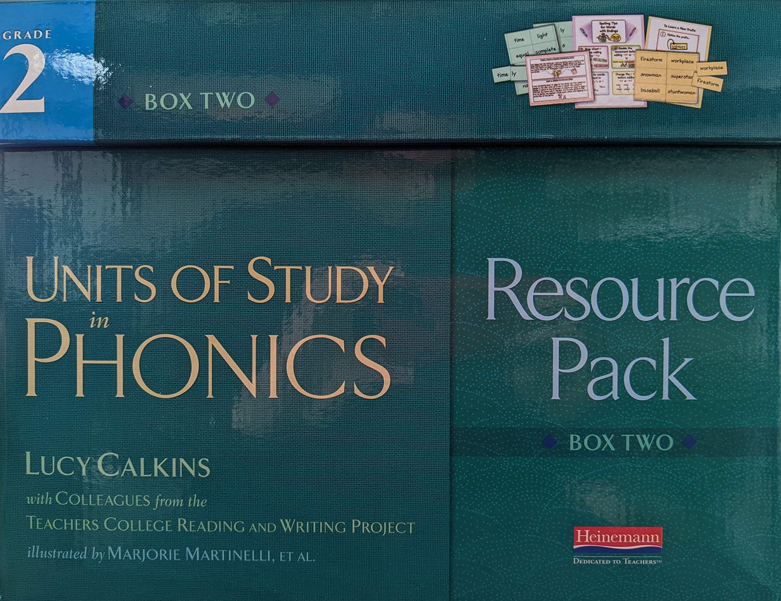 Units of Study in Phonics, Resource Pack Grade 2, Box Two of Two, c ...