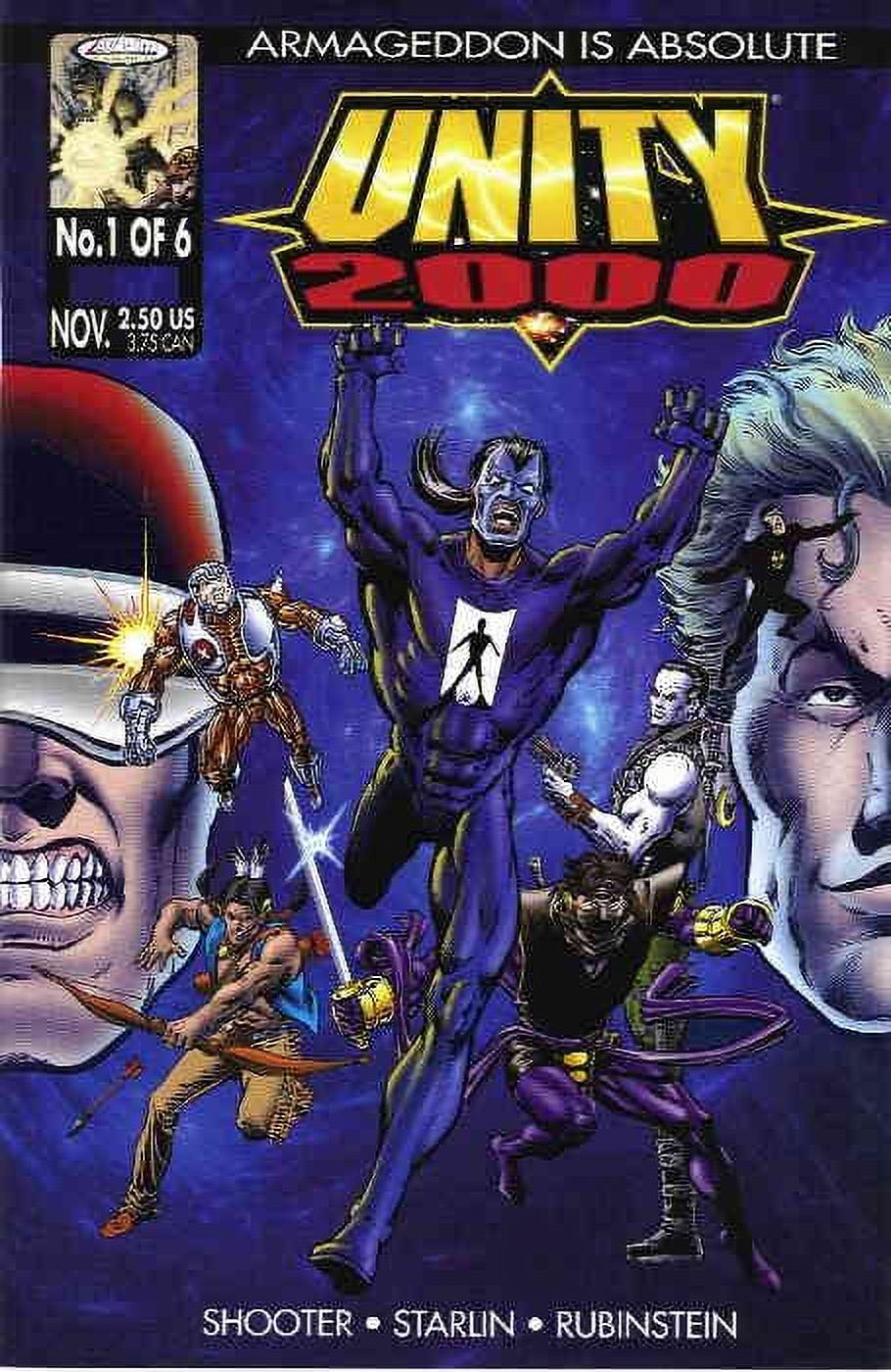 Unity 2000 #1A VF ; Acclaim Comic Book - Walmart.com