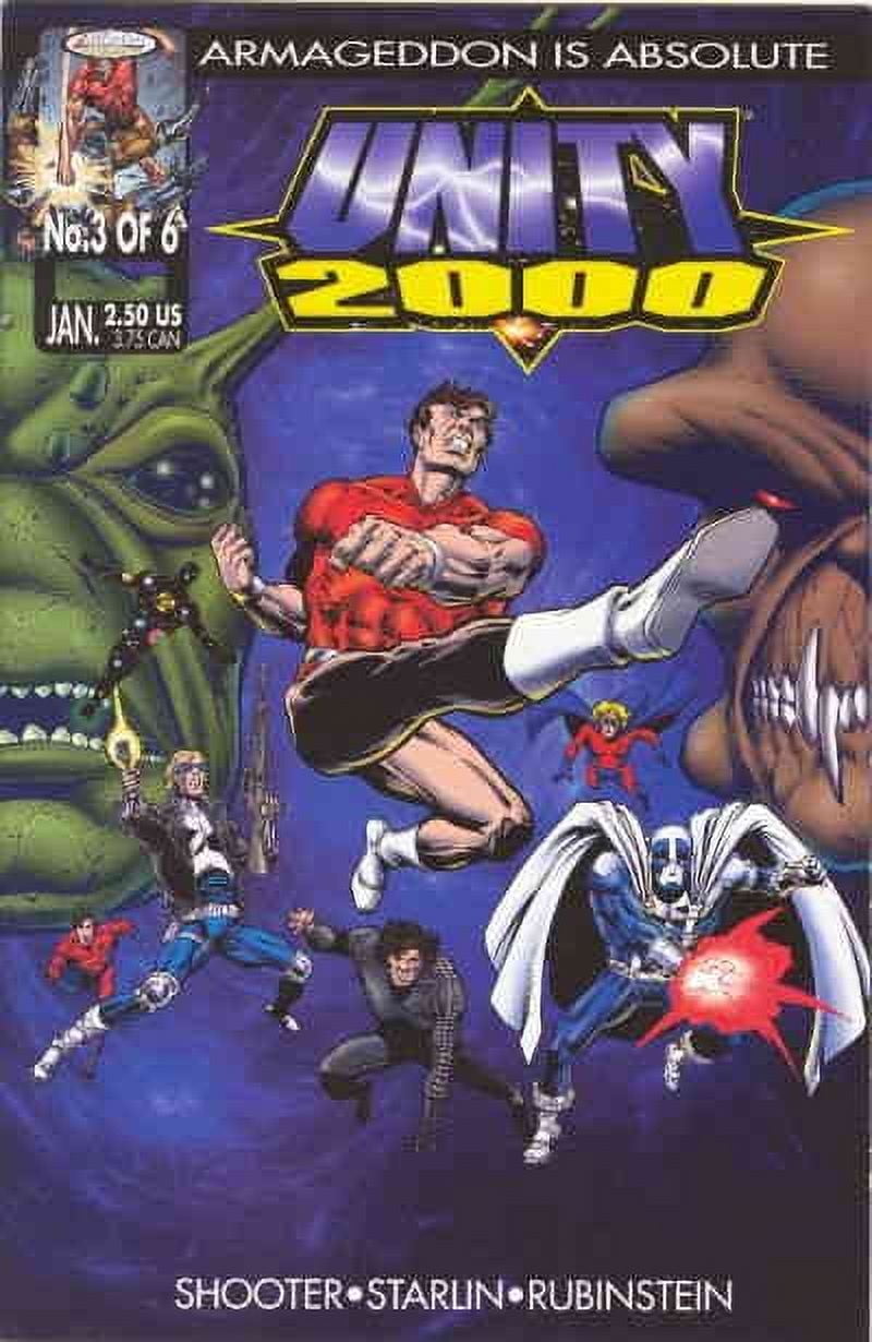 Unity 2000 #3 VF ; Acclaim Comic Book - Walmart.com
