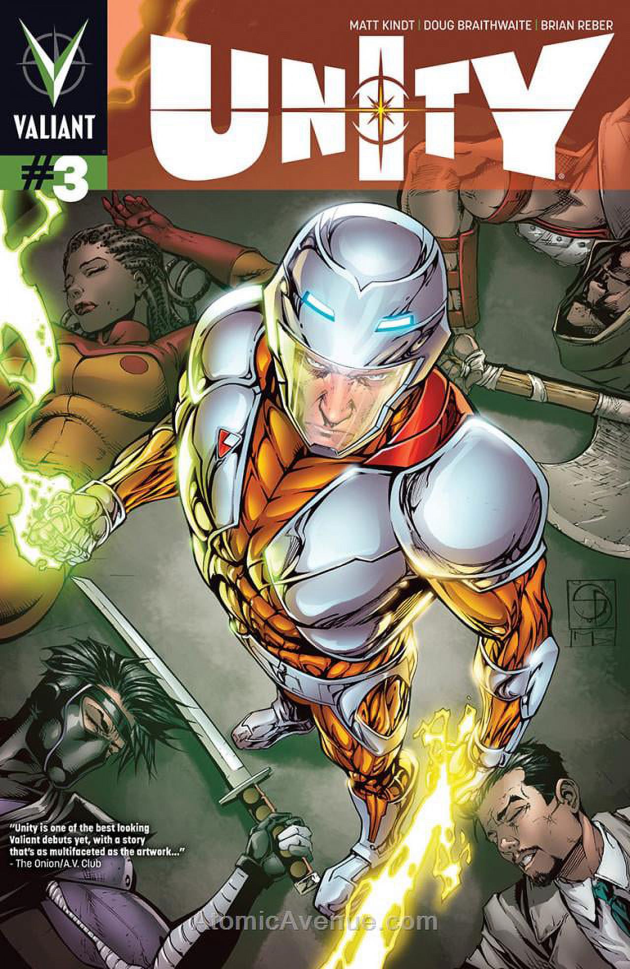 Unity (2nd Series) #3B VF ; Valiant Comic Book - Walmart.com