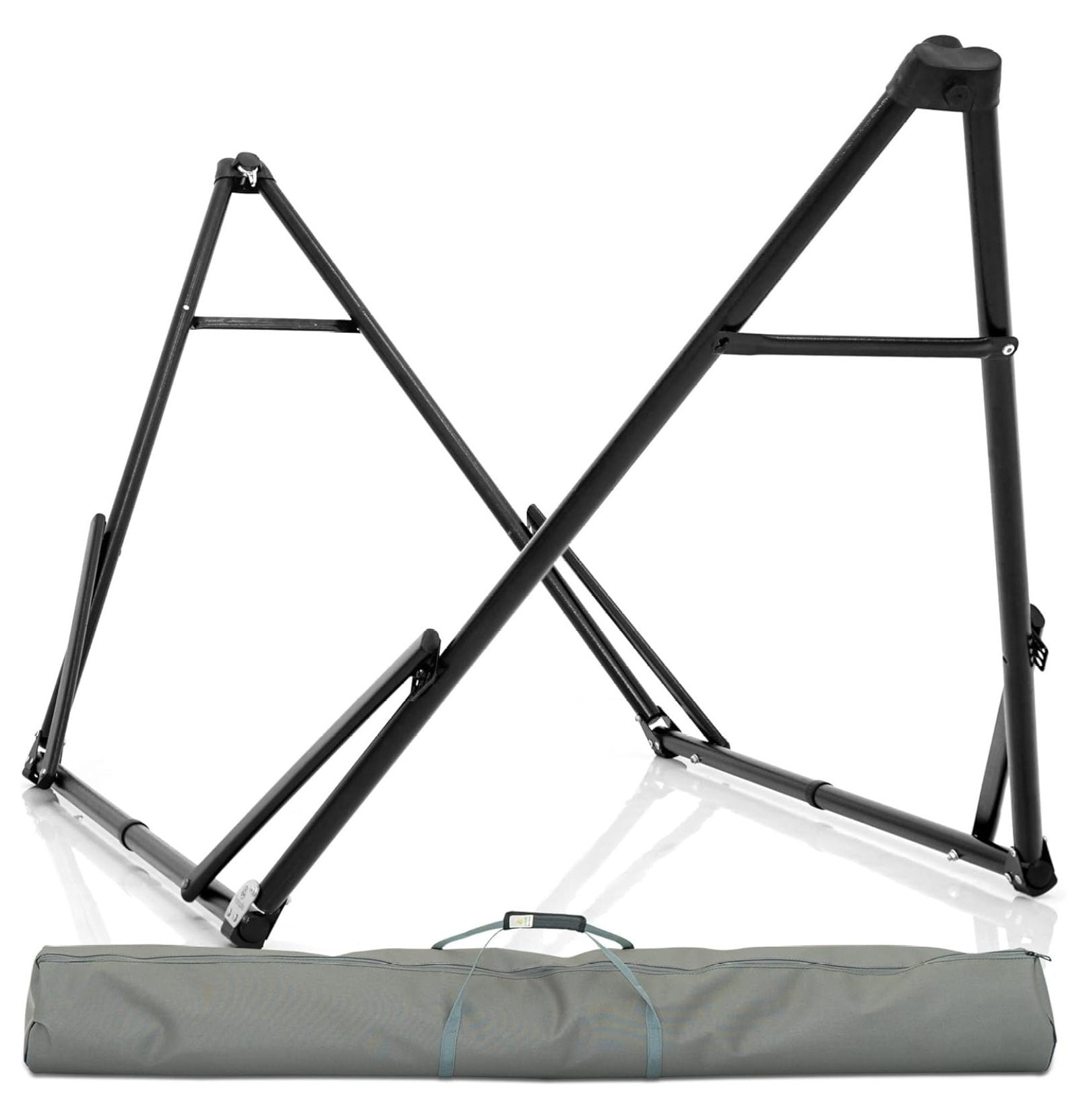 Unity Adjustable Hammock Stand, 800 lbs Capacity Steel Double Hammock ...