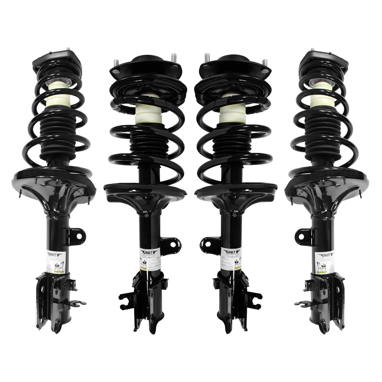 Unity Automotive Front And Rear Complete Strut Assembly Kit Fits 2005