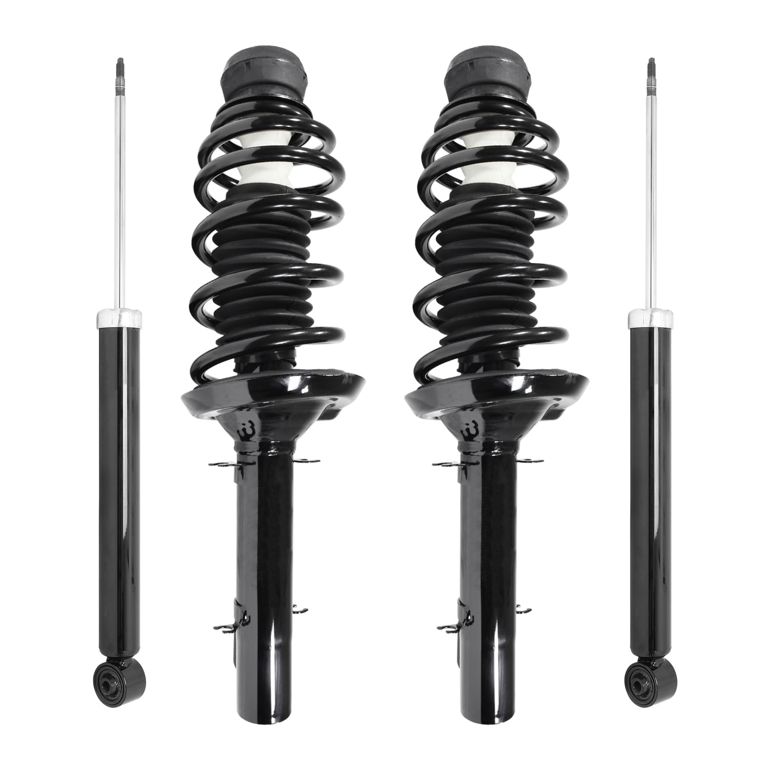 Automotive Front & Rear Strut Assembly Kit - Fits VW Beetle 98-10 ...