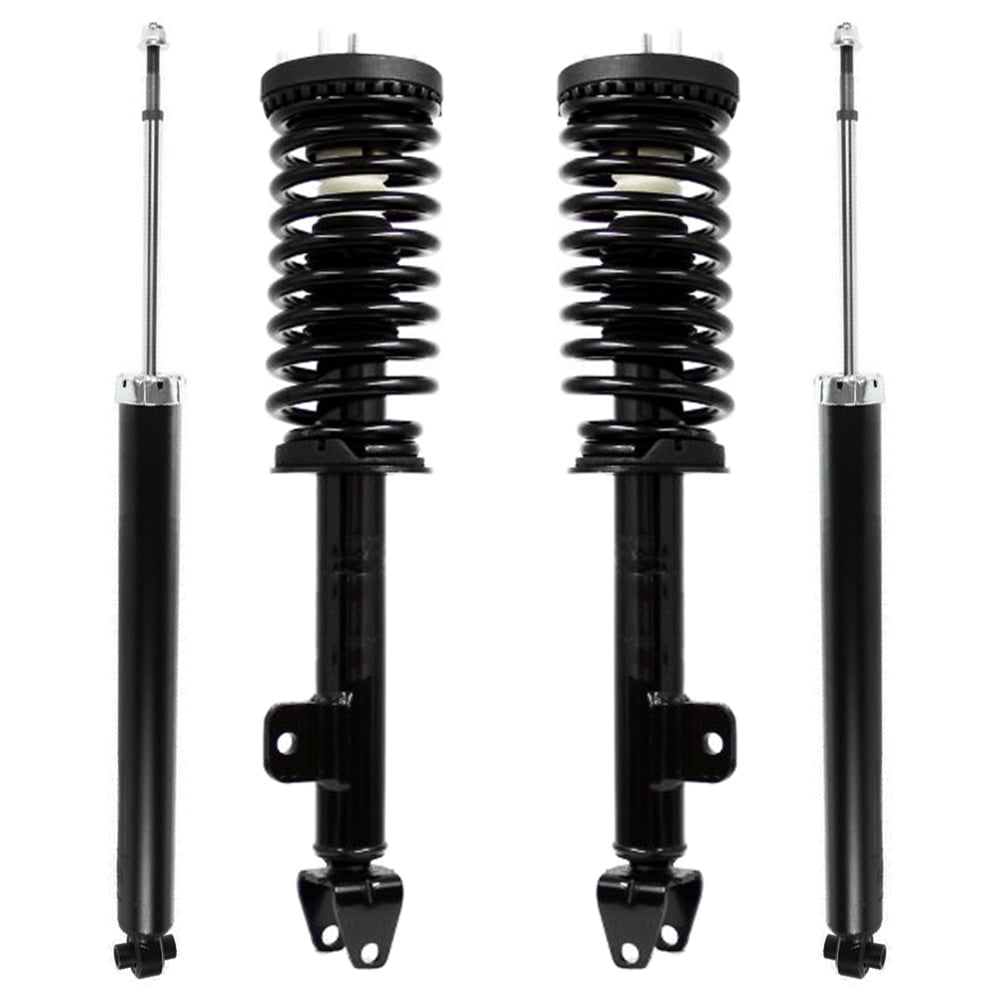 Unity Automotive Front And Rear Complete Strut Assembly Shock Kit Fits