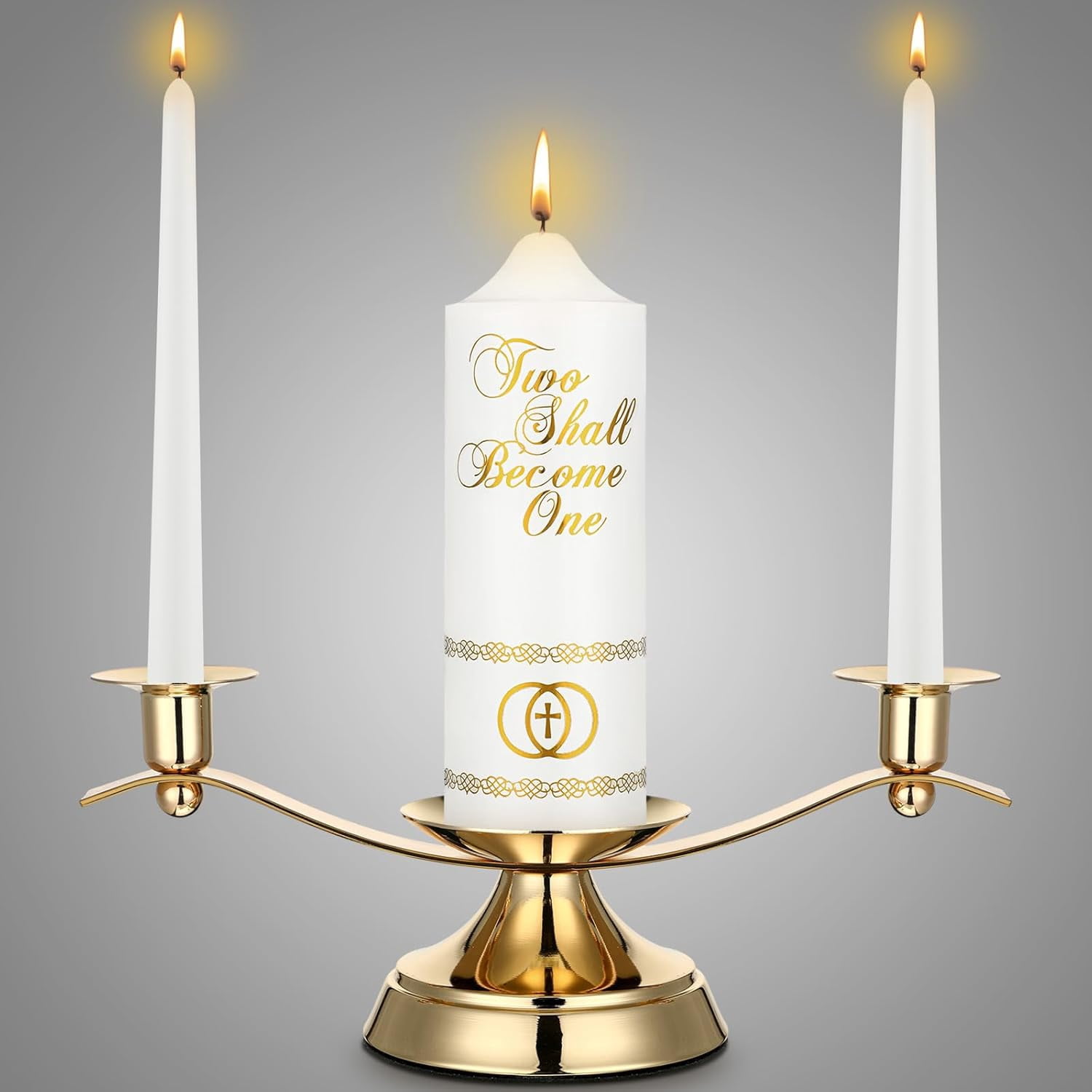 Unity Candles with Candle Holder for Wedding Ceremony Wedding ...