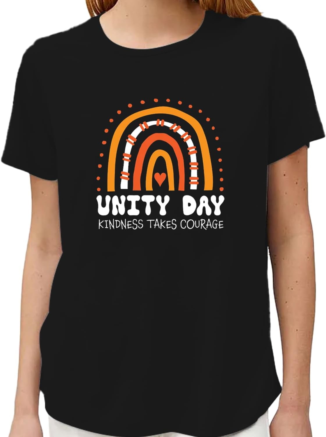 Unity Day Orange Anti Bullying Shirt Raibow Be Kind T-Shirt Orange ...