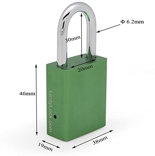 Unity Keyed Alike Aluminum Alloy Lockout Tagout Padlock (50, Green ...