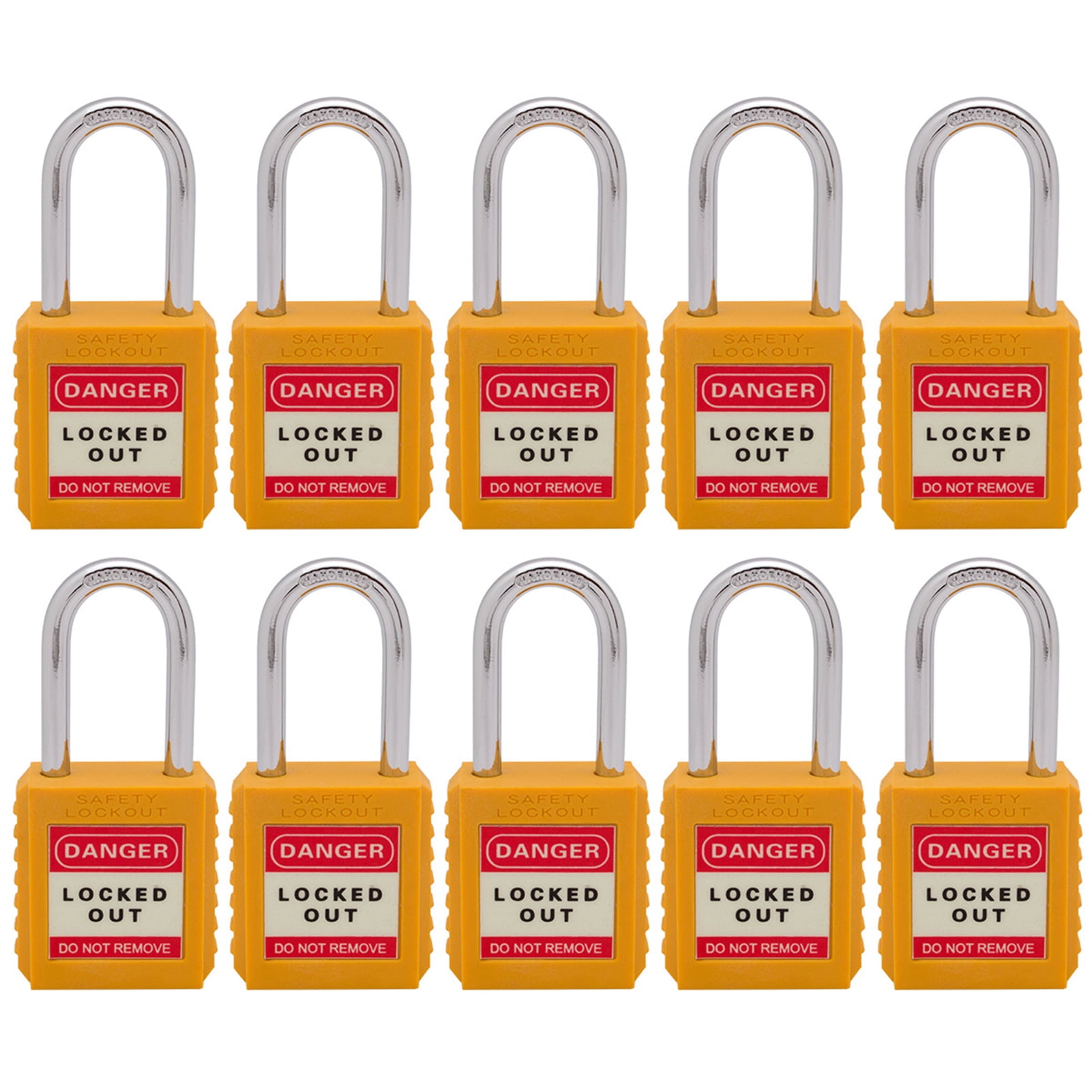 Unity Keyed Alike Safety Lockout Tagout Padlock 1-1/2''(40mm) for ...