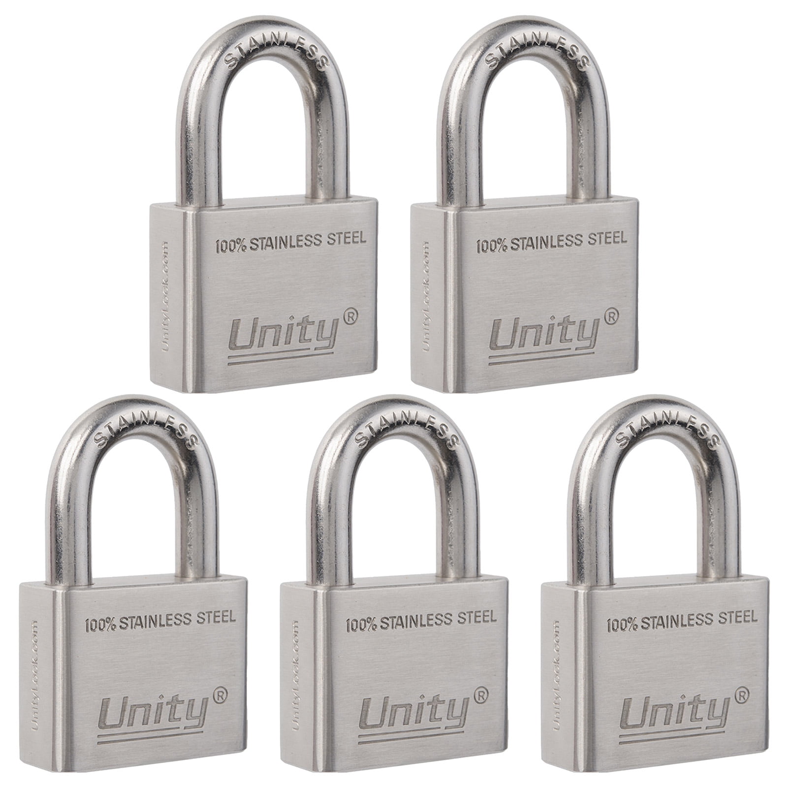 Unity Marine Padlock Keyed Alike 100% Stainless Steel Weatherproof for ...