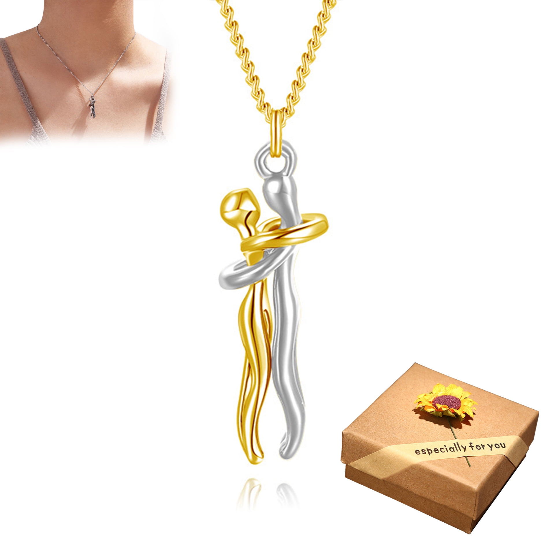 Unity Necklace, Couples Necklace, Human Unity Necklace, Unity Necklaces ...