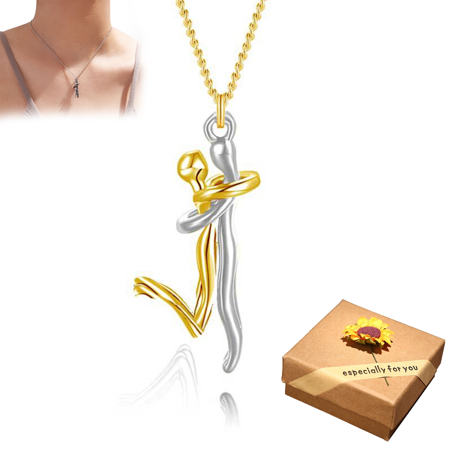 Unity Necklace, Couples Necklace, Human Unity Necklace, Unity Necklaces ...