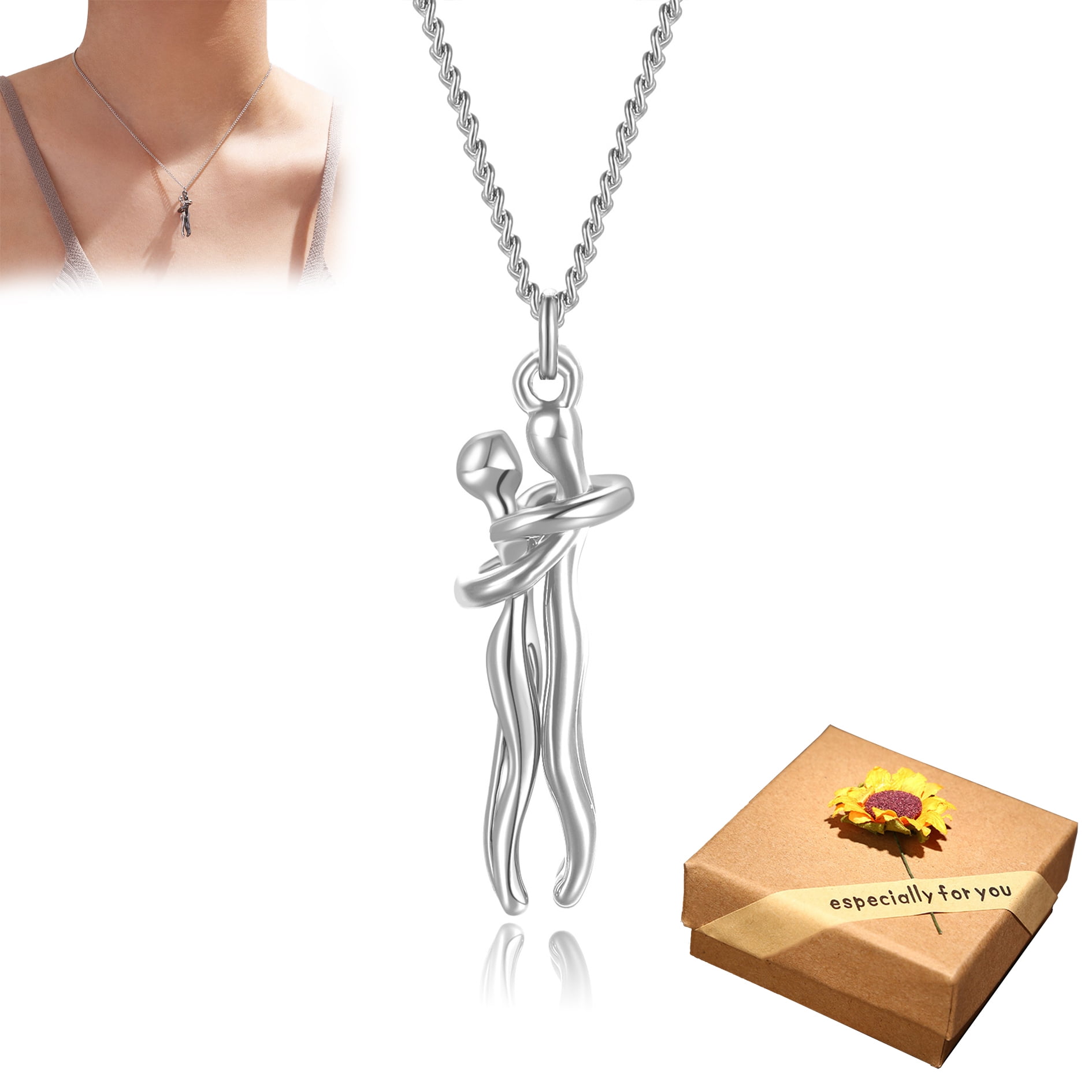 Unity Necklace, Couples Necklace, Human Unity Necklace, Unity Necklaces ...