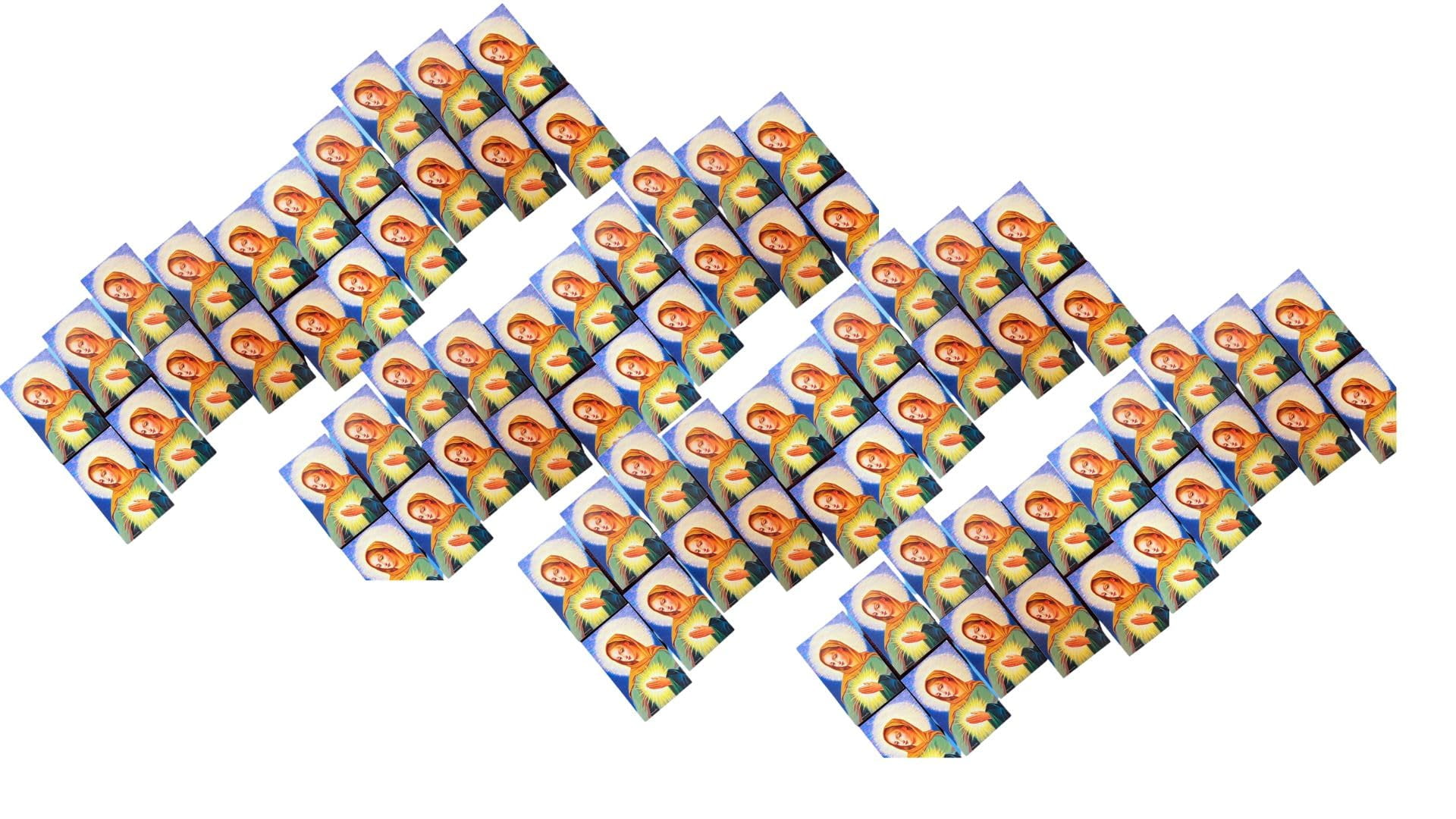 Unity Prayer Cards 100 Pieces, Inspirational Christian Cards for Group ...