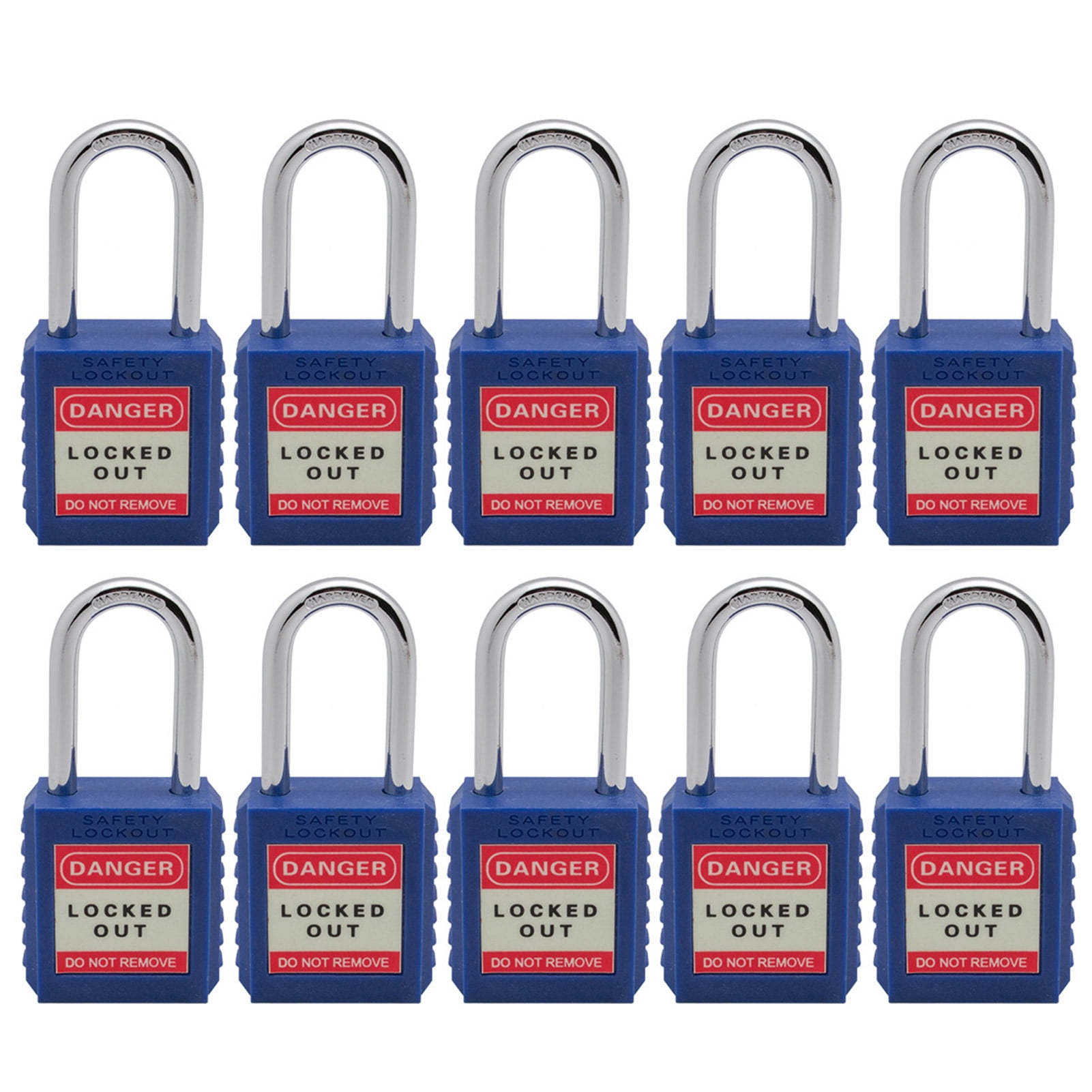 Unity Safety Lockout Tagout Padlock 1-1/2''(40mm), Keyed Alike Locks ...