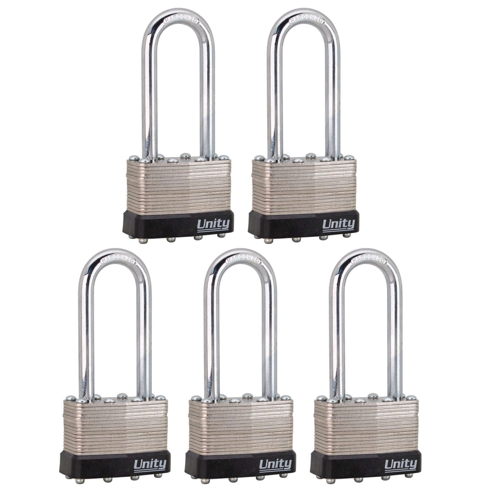 Unity Same keyed Laminated Steel Padlock 1-3/4"(45mm) Long Shackle ...