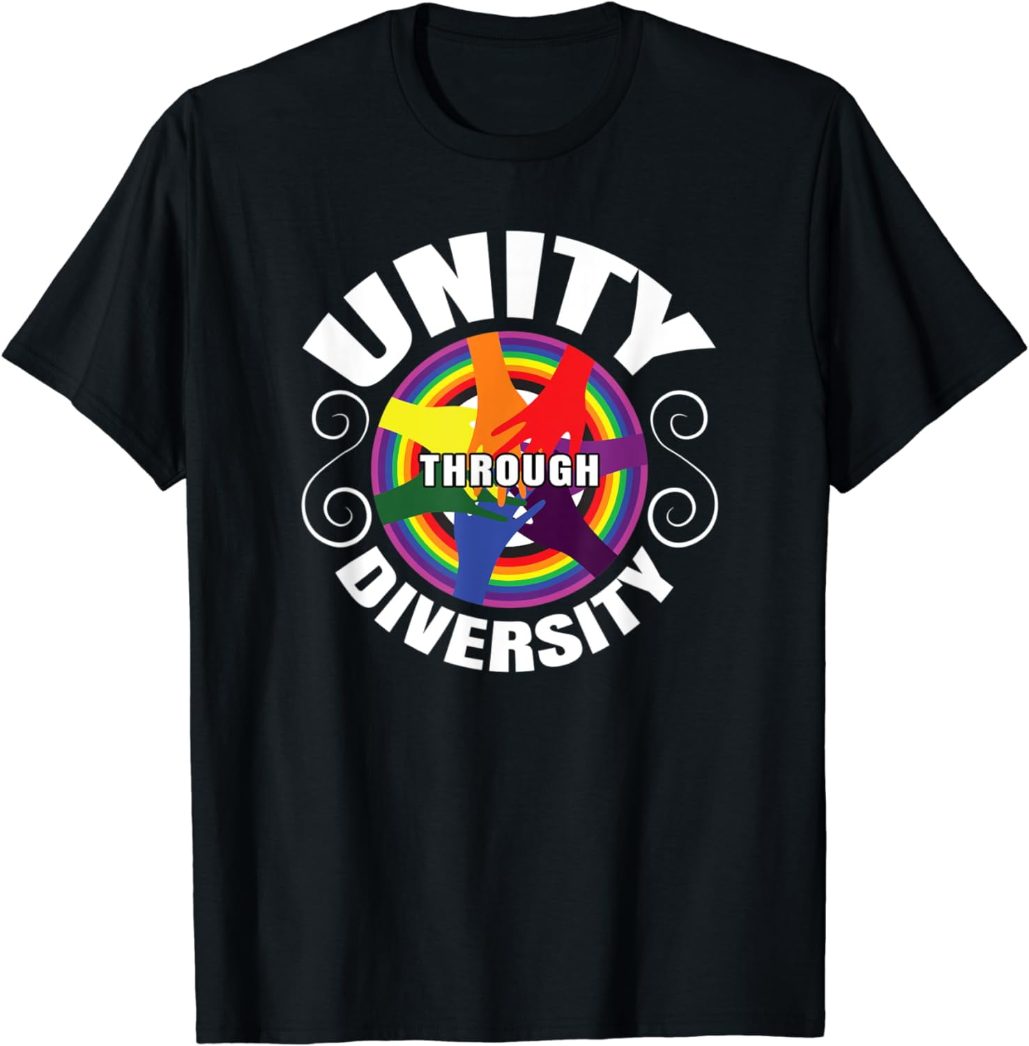 Unity Through Diversity Differences Celebrate T-Shirt - Walmart.com