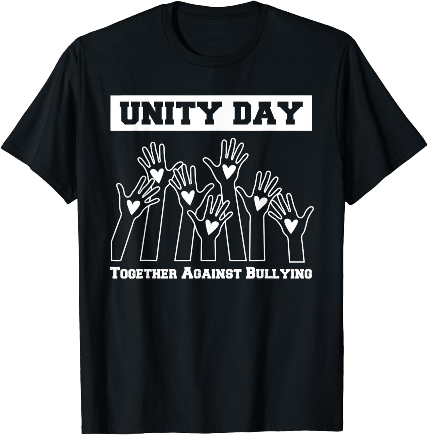 Unity day Together Against Bullying Orange Anti-Bullying T-Shirt ...