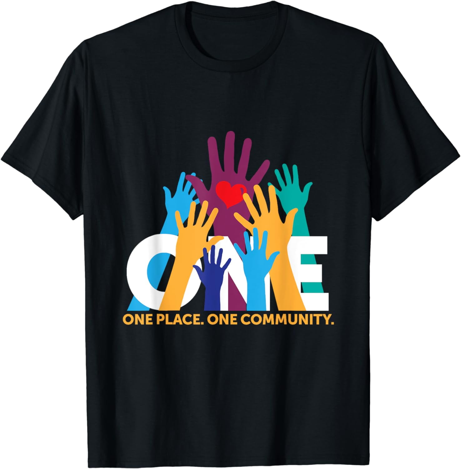 Unity in Diversity T-Shirt - Walmart.com