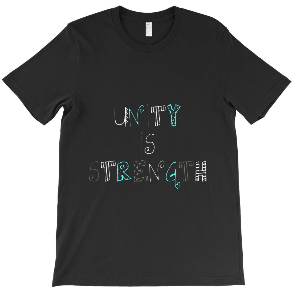 Unity is Strength Merch Themed Inspirational Graphic Design Style ...