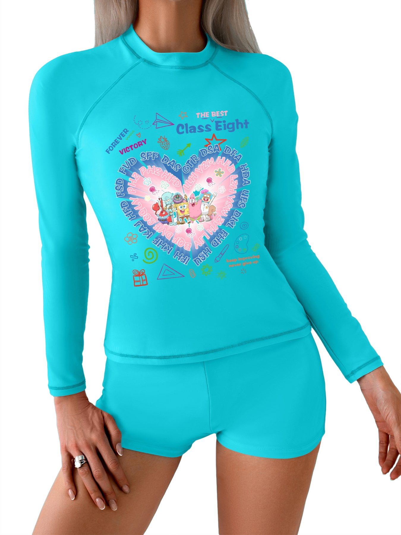 Unity - themed 'We Are Family' Seven Class Long - Sleeve Beachwear for ...