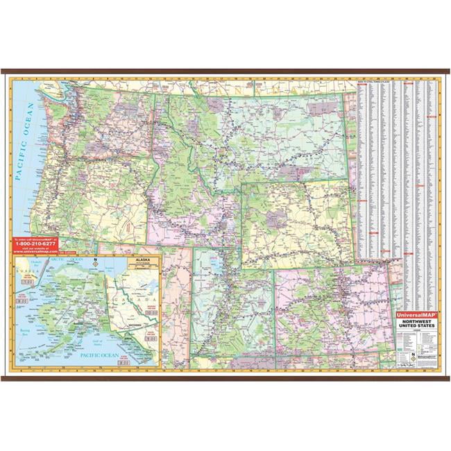 Univarsal 911401710004-65x46-SR1 65 x 46 in. United States North West ...