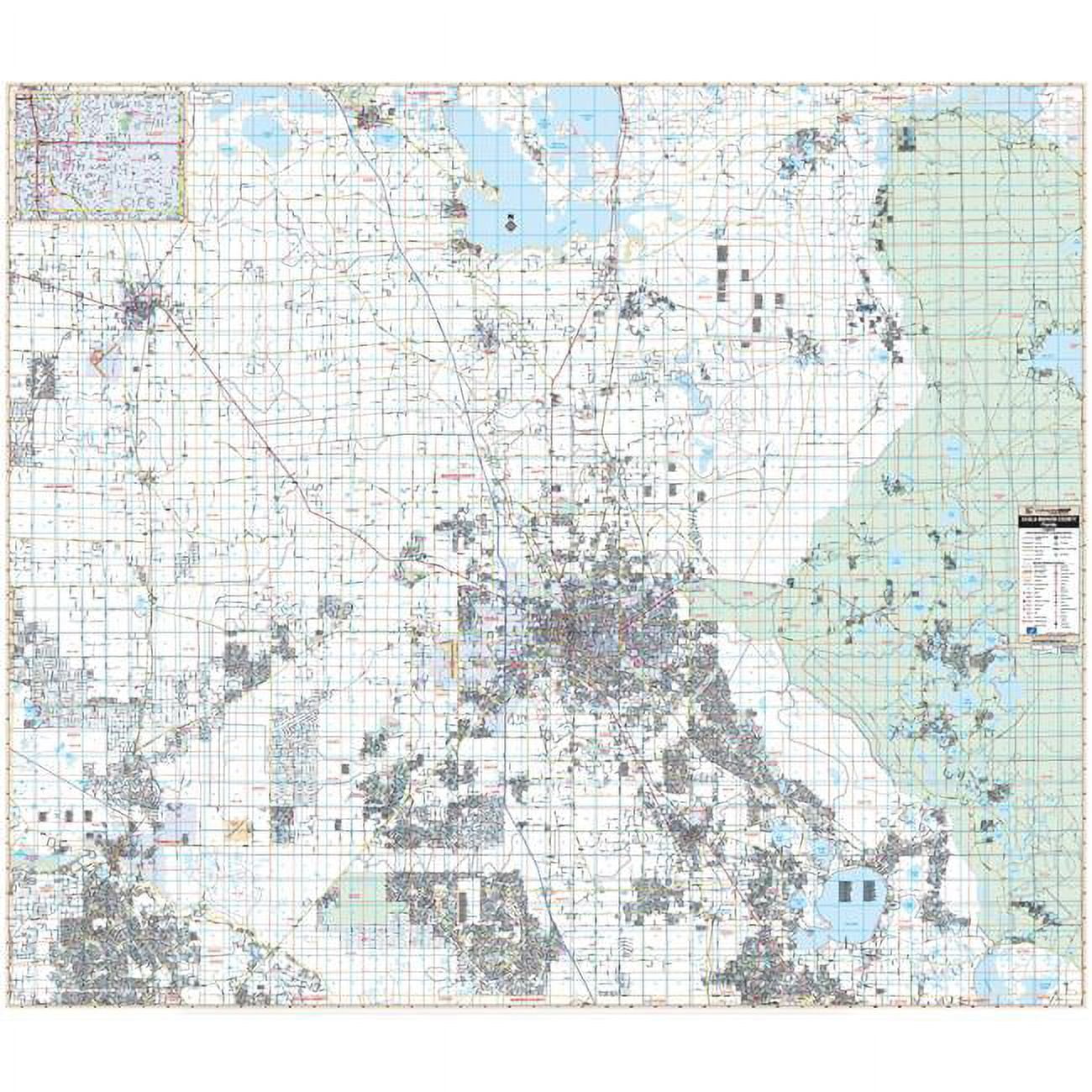 Univarsal 911840814021-78x67-LAM 78 x 67 in. Ocala & Marion County ...