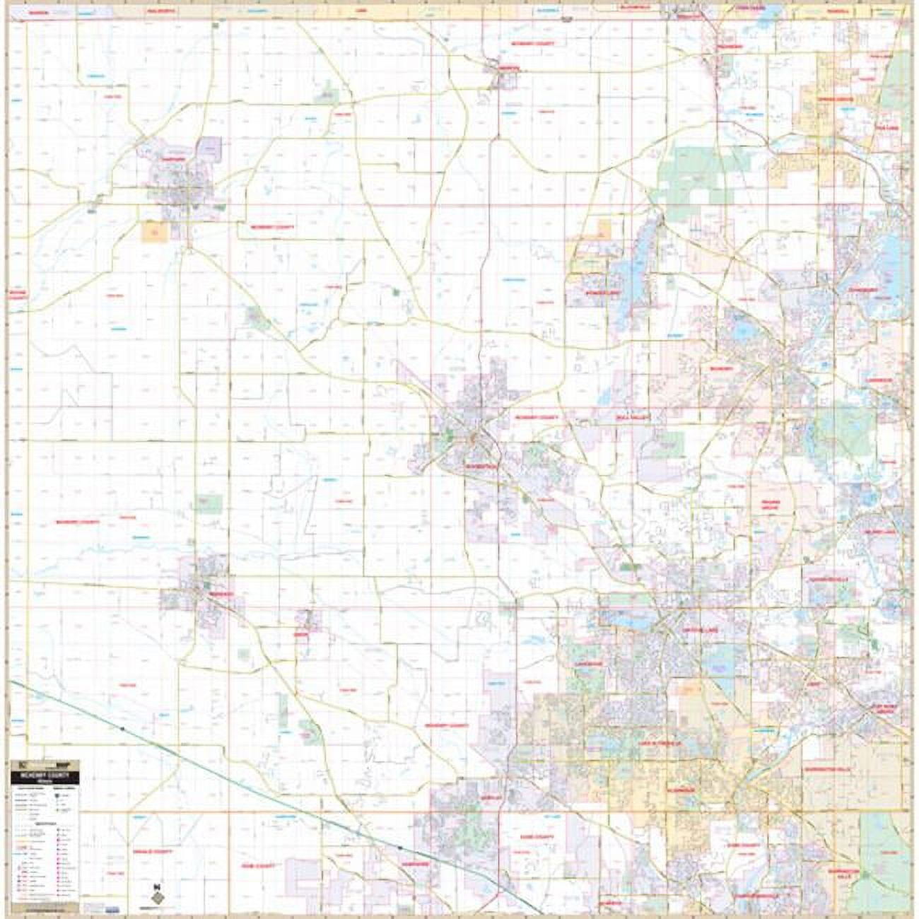 Univarsal 911841214010-54x55-PPR 54 x 55 in. McHenry County, Illinois ...