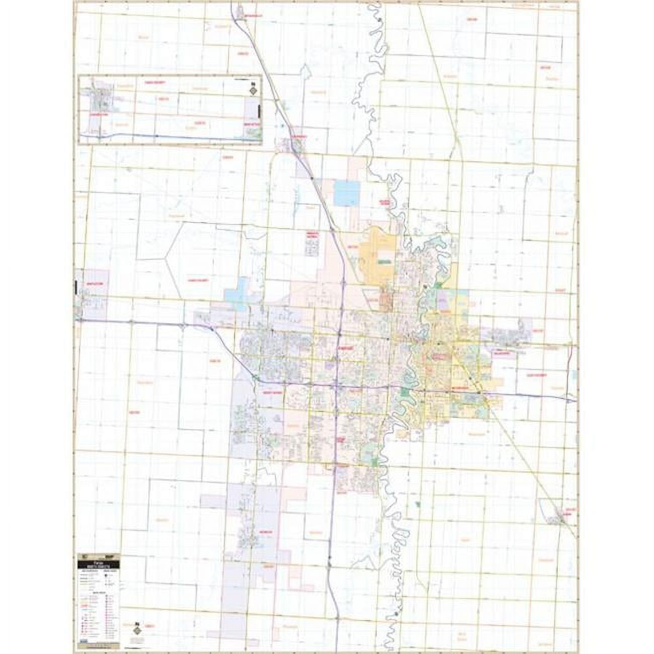 Univarsal 911842214001-52.5x67.5-LAM 52.5 x 67.5 in. Fargo, ND ...