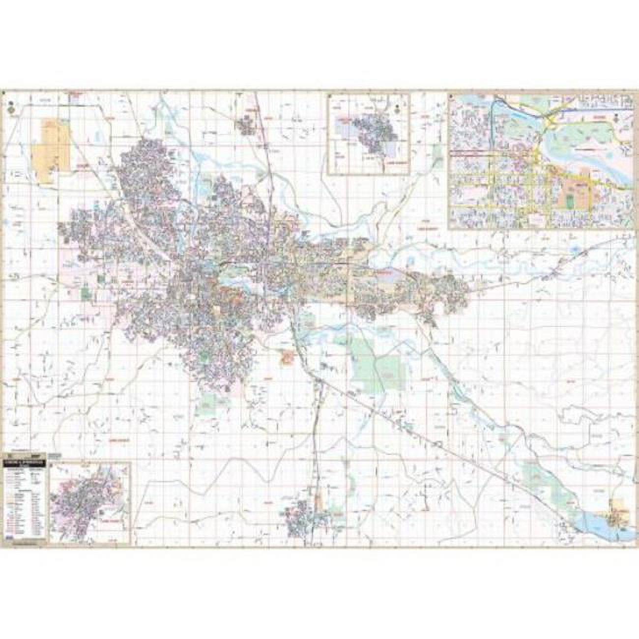Univarsal 911843614001-65.5x47.5-LAM 65.5 x 47.5 in. Eugene-Springfield ...