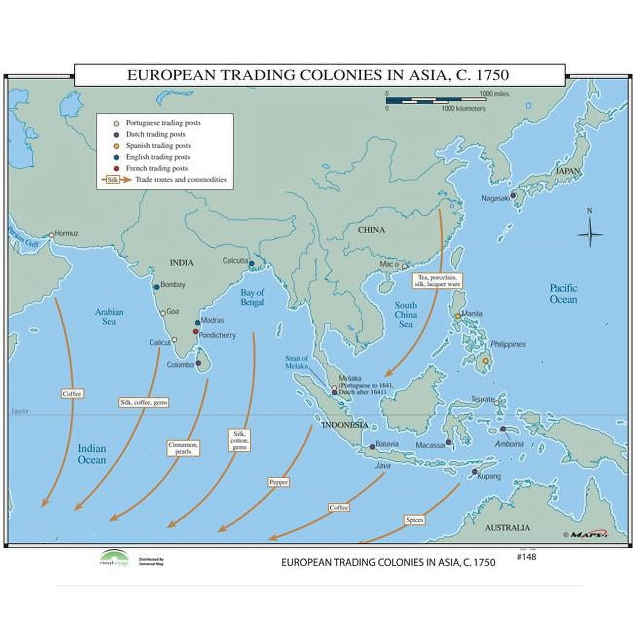 Univarsal 931000061148-46x37-RAB 46 x 37 in. No.148 European Trading ...