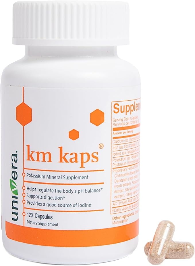 Univera Potassium Mineral Supplement, Supports pH Balance and Digestion ...