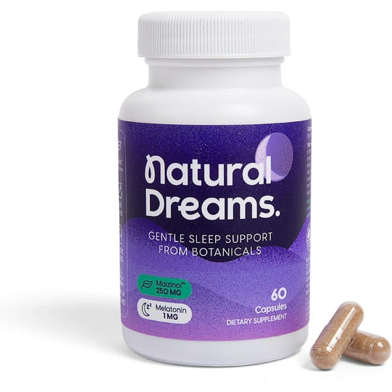 Univera Natural Dreams - Botanical Sleep Aid Capsules, Non-Habit ...