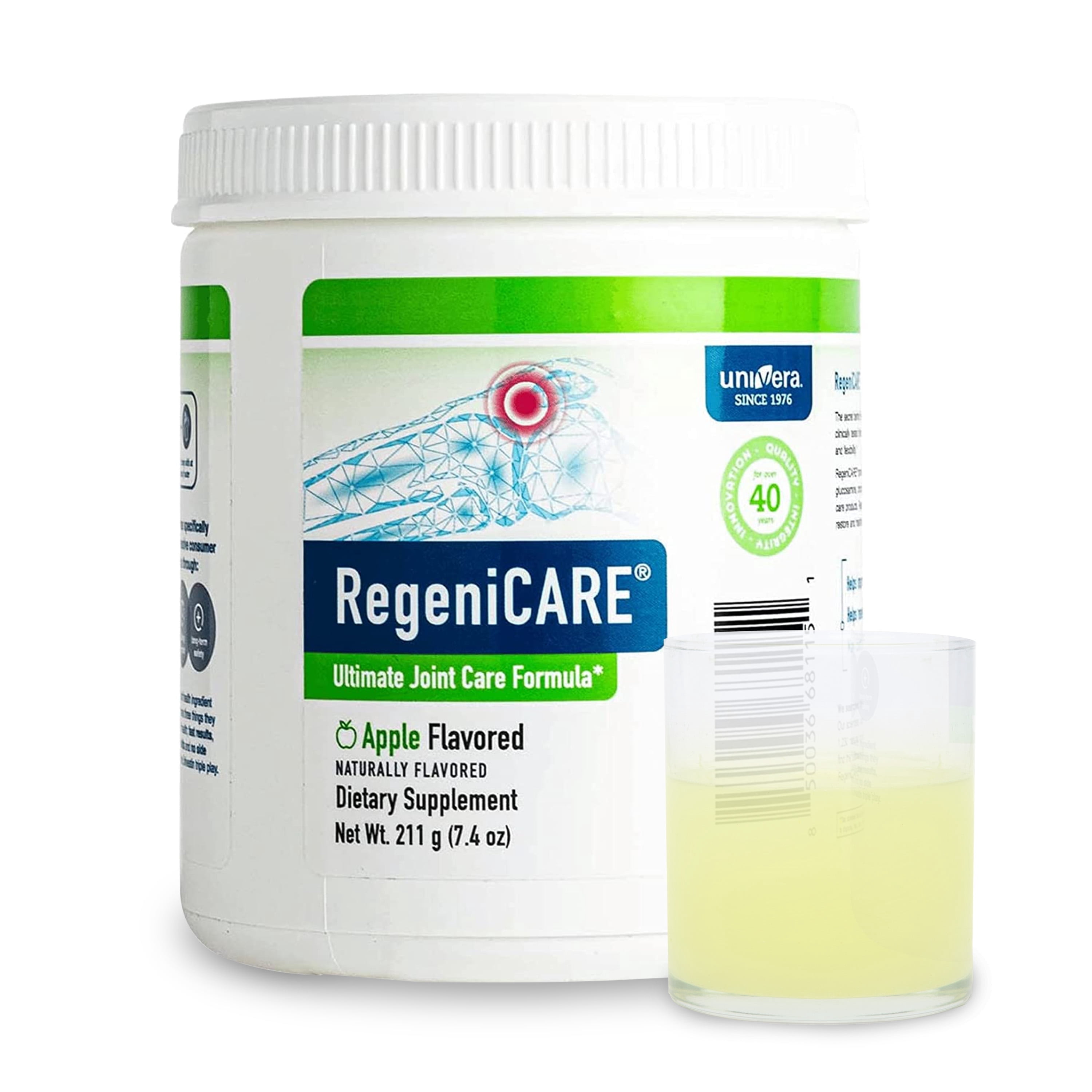 Univera RegeniCARE Canister, Glucosamine, Chondroitin, MSM, Univestin ...