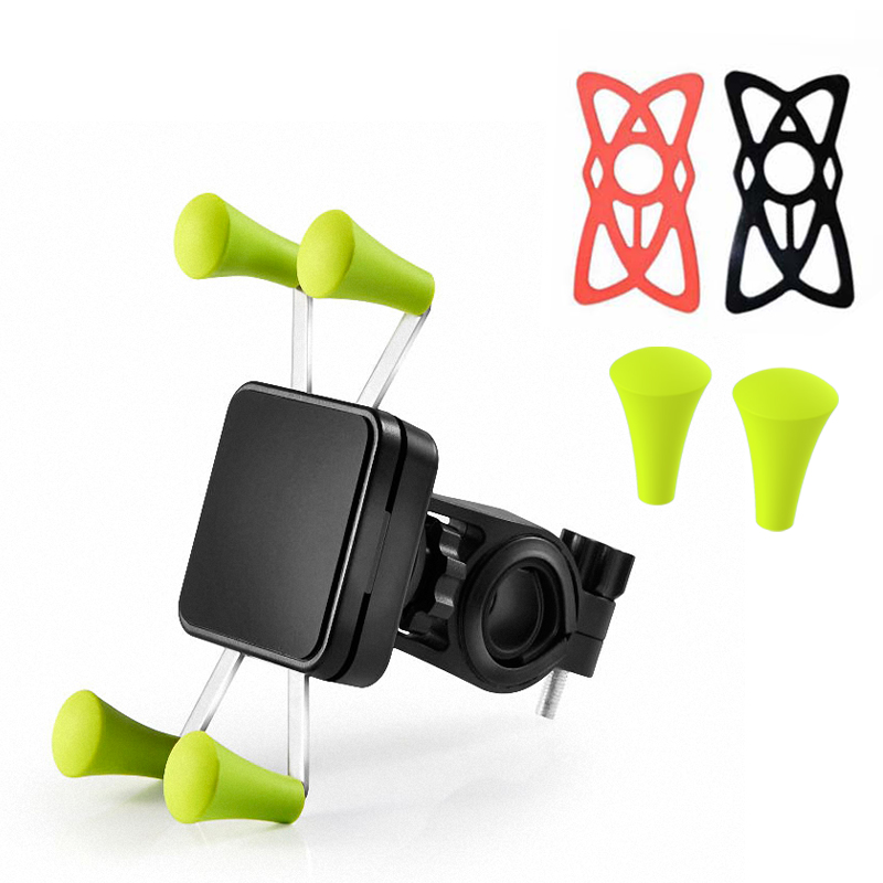 Univerola Bike Phone Mount for Motorcycle&Bike Handlebars X-Clip Stand ...