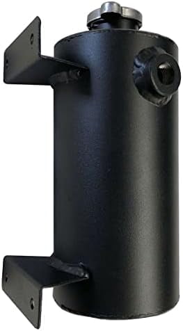 Universal 1.4L Aluminum Expansion Fill Tank Coolant Reservoir Round ...