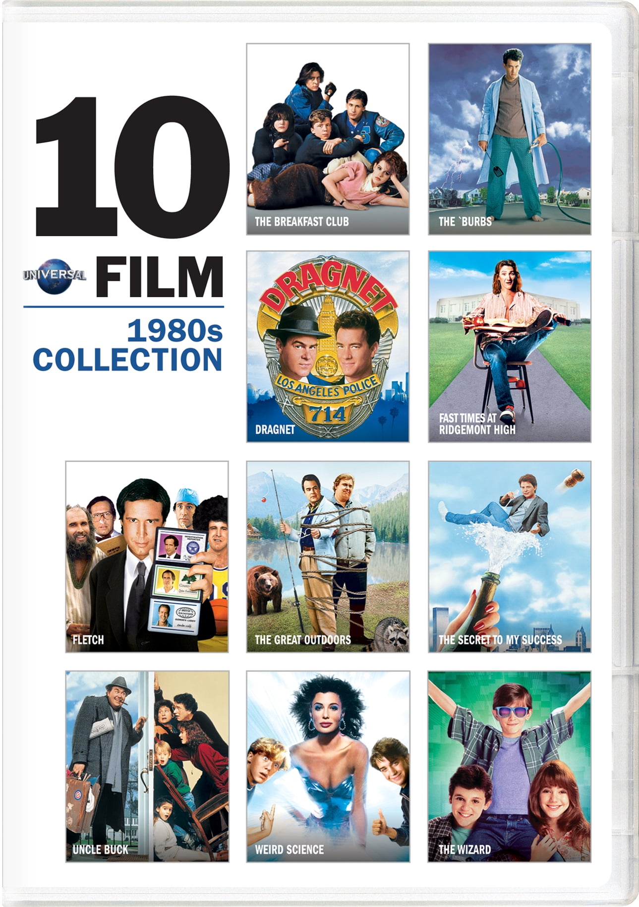 Universal 10-Film 1980s Collection (DVD Set) [DVD] - Walmart Business ...