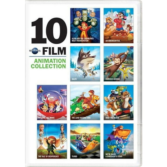 Universal 10-Film Animation Collection (DVD) - Walmart.com