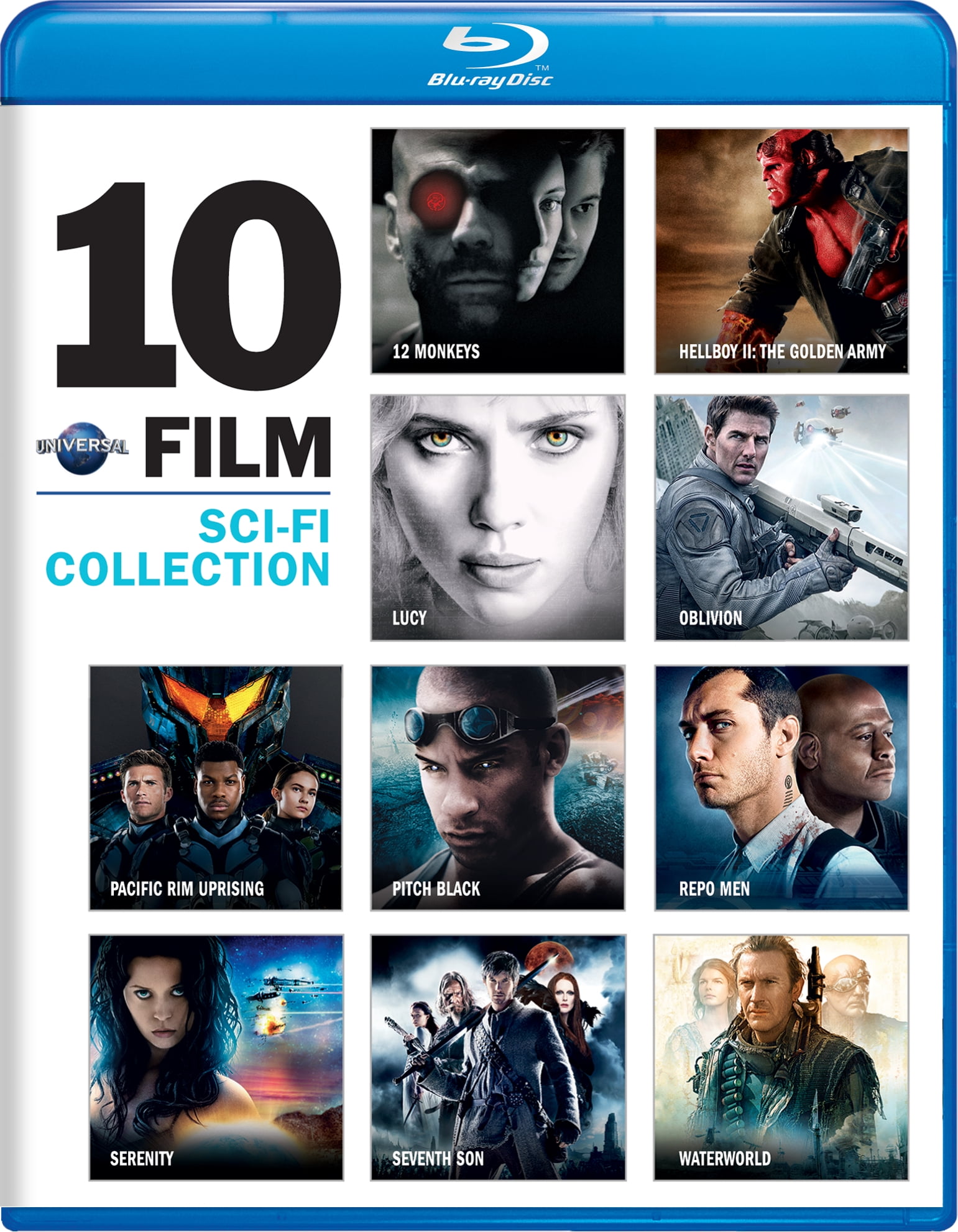 Universal 10-Film Sci-Fi Collection (Blu-ray Set) [Blu-ray] - Walmart.com