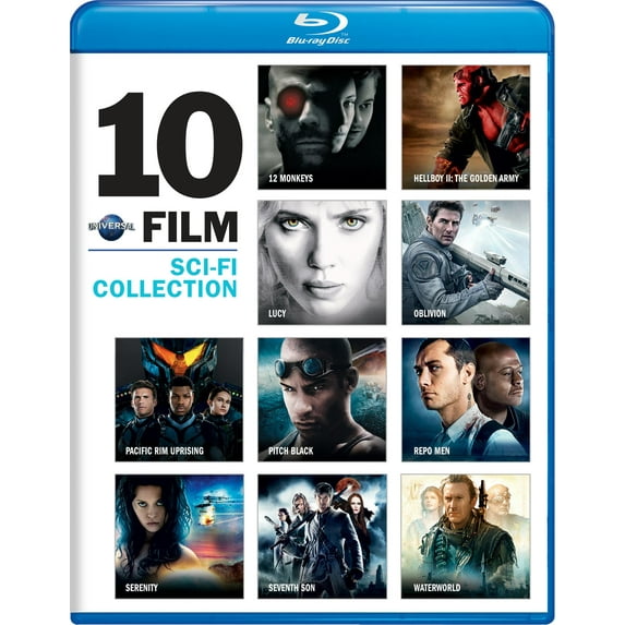 Universal 10-Film Sci-Fi Collection (Blu-ray Set) [Blu-ray] - Walmart.com