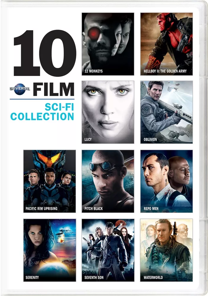 Universal_10-Film_Sci-Fi_Collection_D*V*D_Brad_Pitt_|_Book_It - Walmart.com