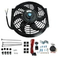 Universal 10" Inch Slim Pull Electric Radiator Cooling Fan Mount Kit ...