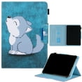 Universal 10" Tablet Case Flip Painted Leather Folio Stand Cover For ...