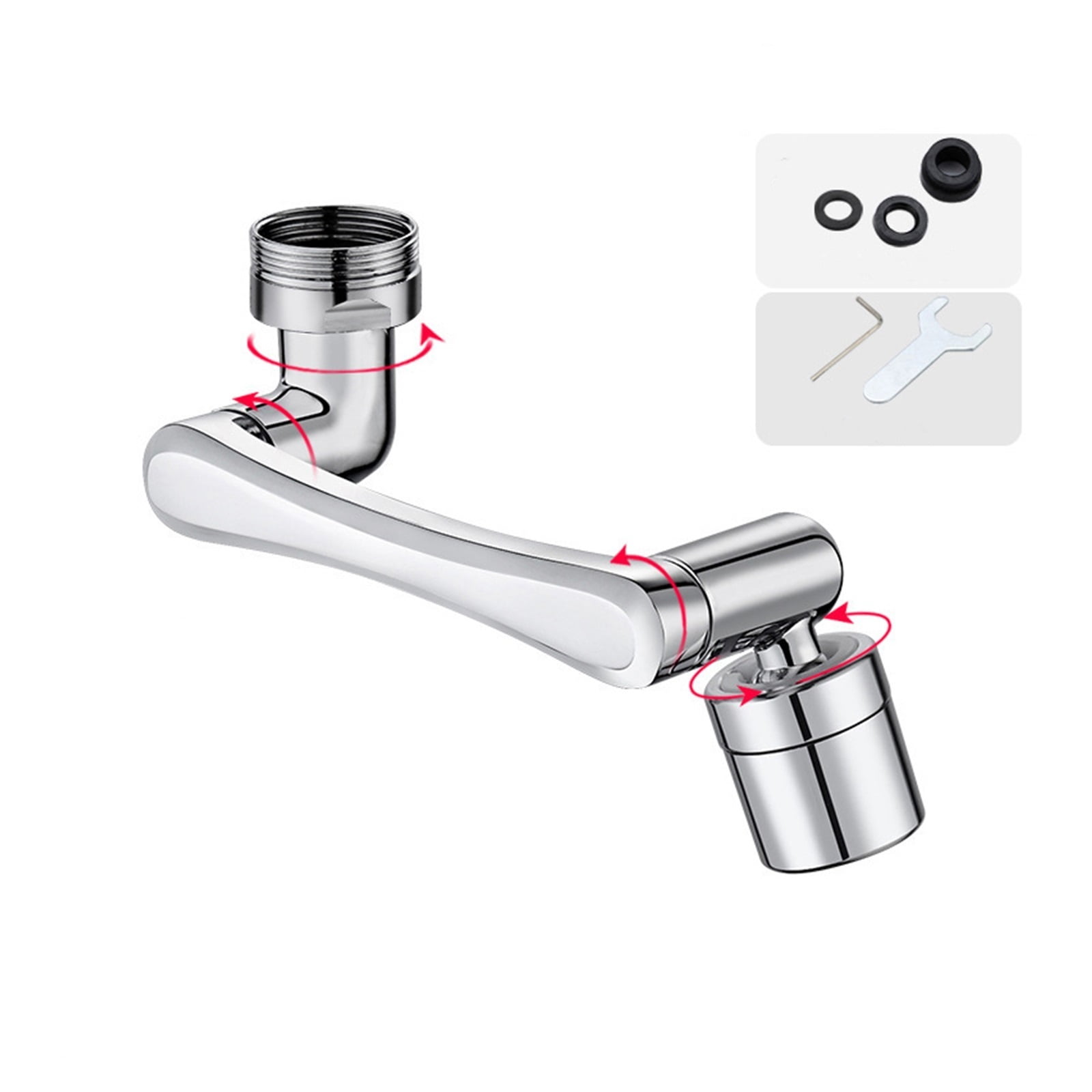 Universal 1080 ° /1440° Swivel Robotic Arm Swivel Extension Faucet ...