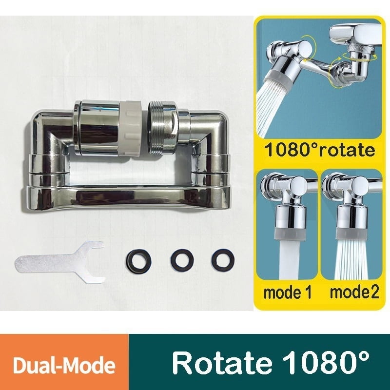 Universal 1080掳 Alloy Swivel Robotic Arm Extension Faucet for Kitchen ...