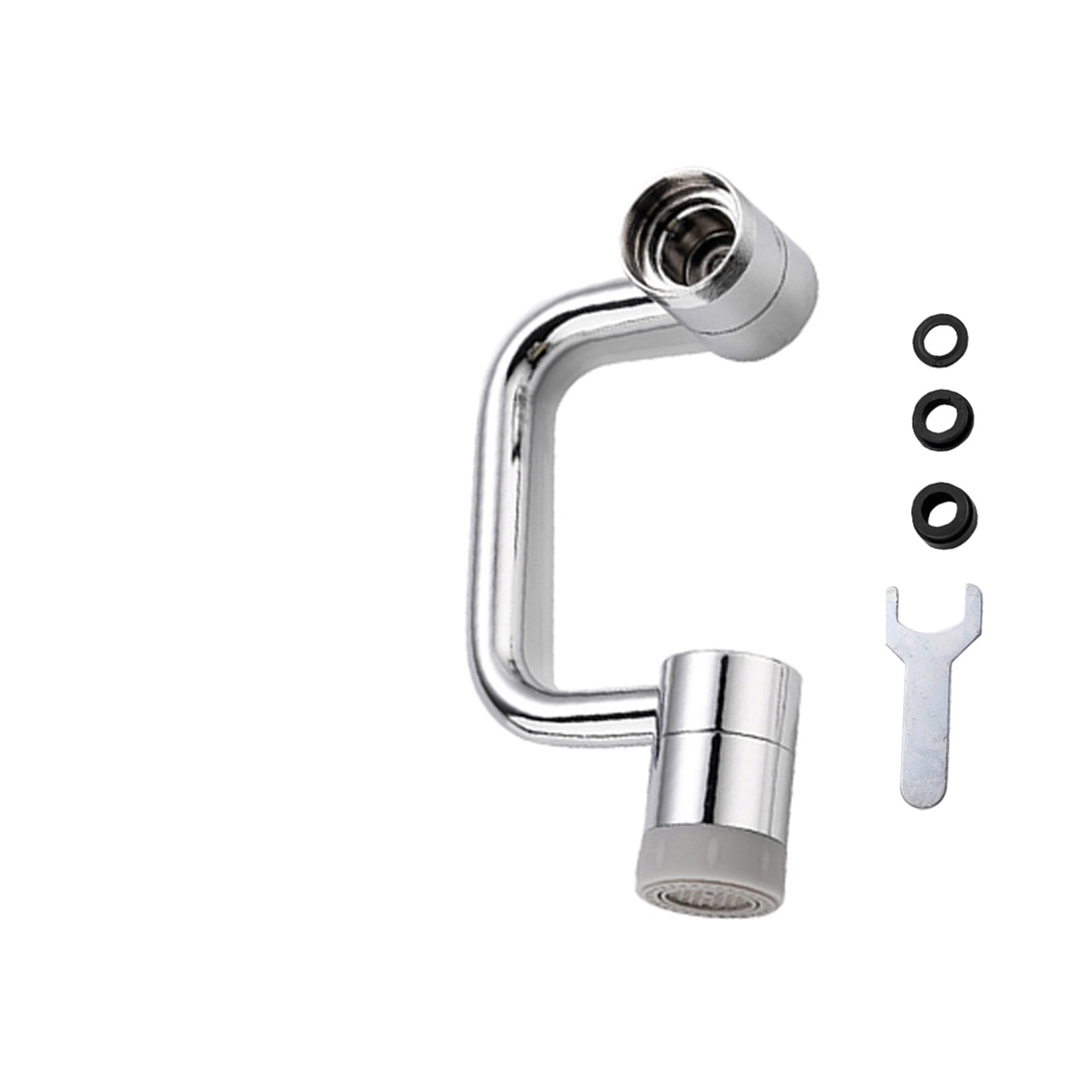 Universal 1080° Rotation Extender Faucet Aerator Plastic Splash Filter ...