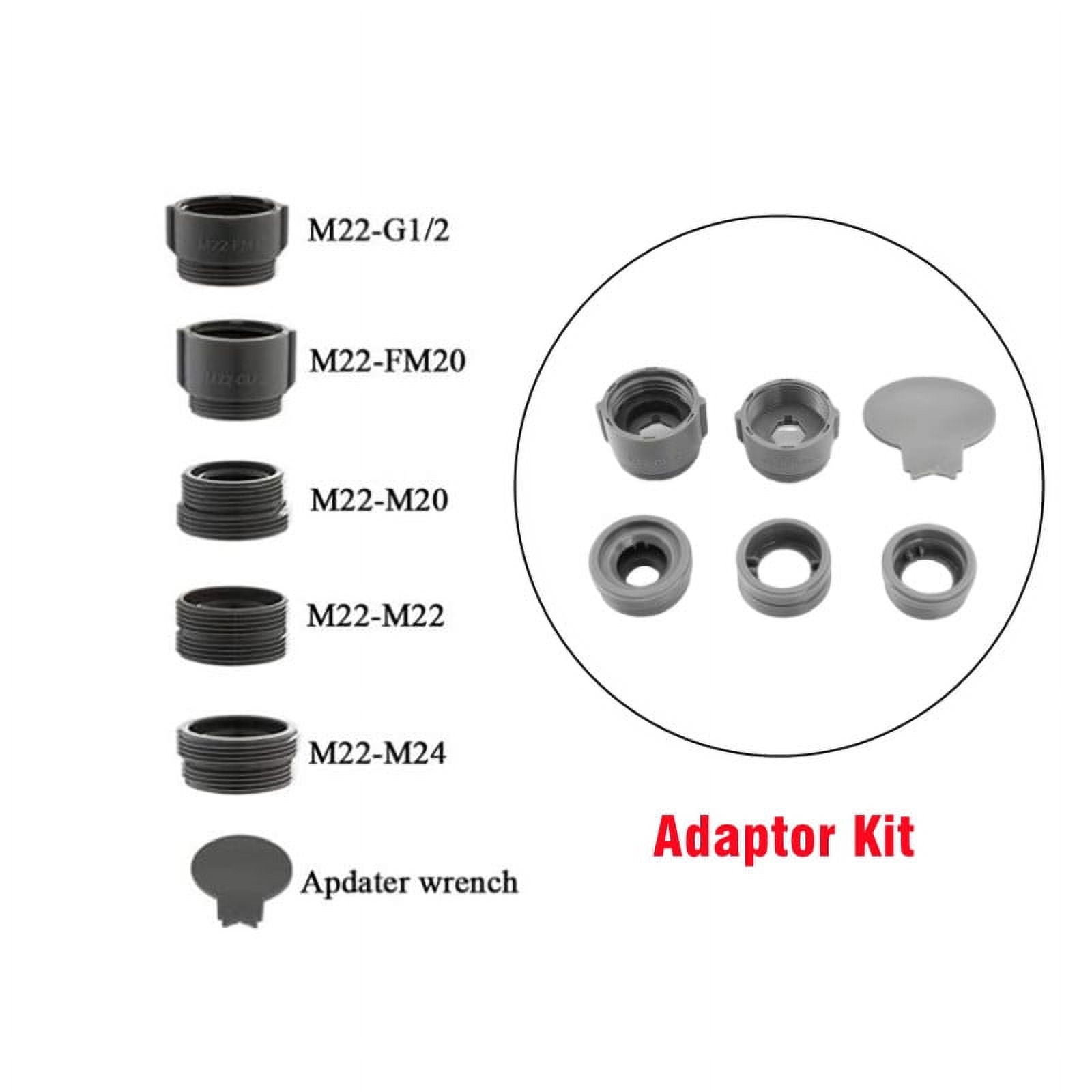 Universal 1080掳 Rotation Faucet Aerator Extender Swivel Robotic Arm ...