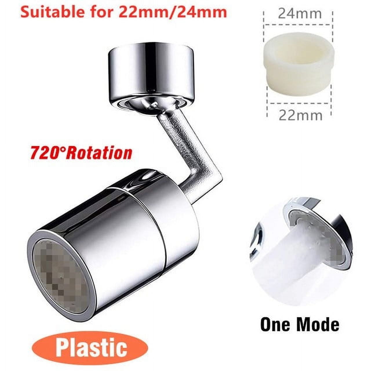 Universal 1080掳 Rotation Faucet Aerator Extender Swivel Robotic Arm ...