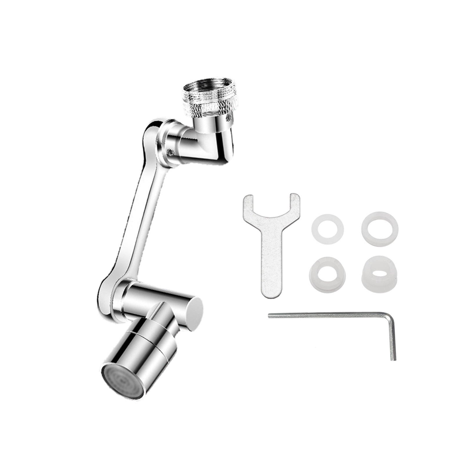Universal 1080°Rotation Faucet Extender kitchen sink washbasin Anti ...