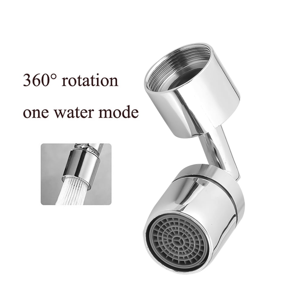 Universal 1080° Rotation Faucets Extender Sprayer Head Kitchen Robot ...